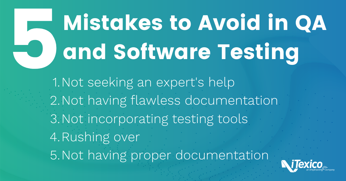 5 Mistakes To Avoid In Qa And Software Testing 0368